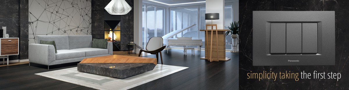 Panasonic's modular system of sockets and switches - VID Adria